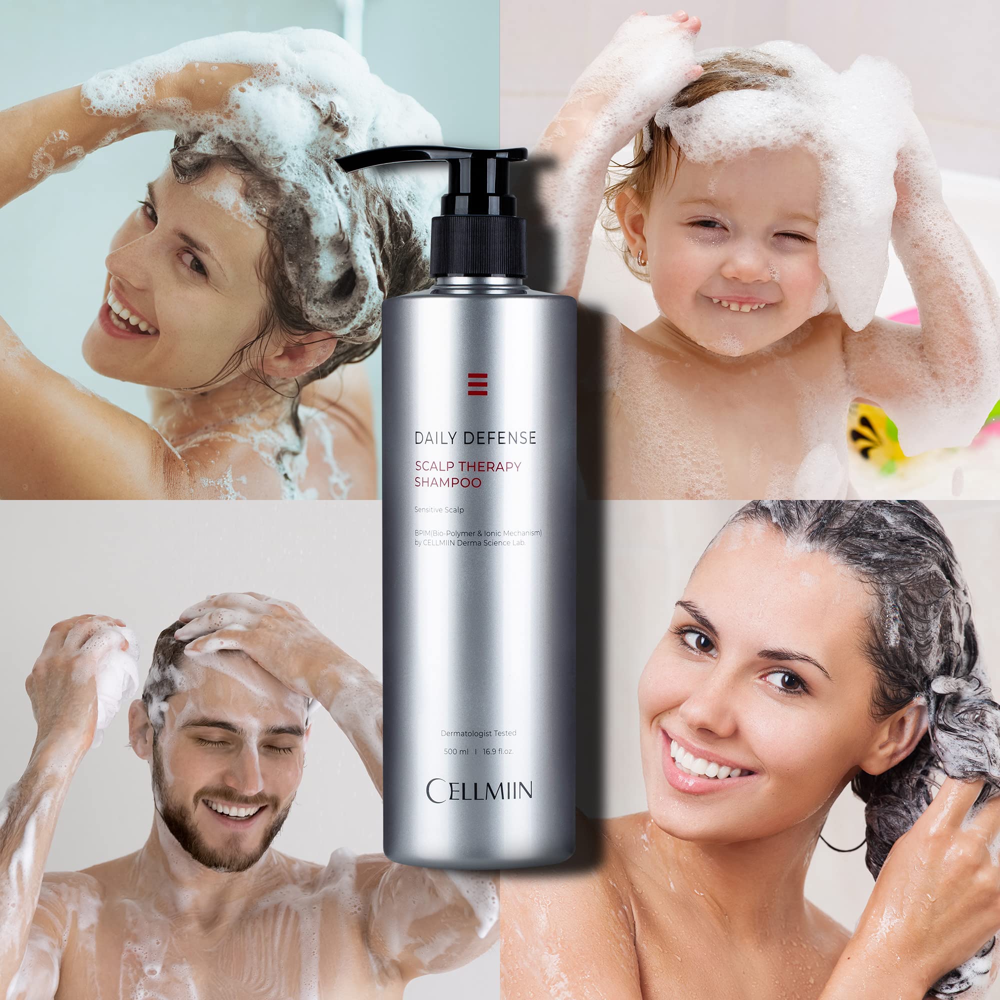 CellMiin Scalp Theraphy Anti Dandruff Shampoo for Itchy Scalp ...