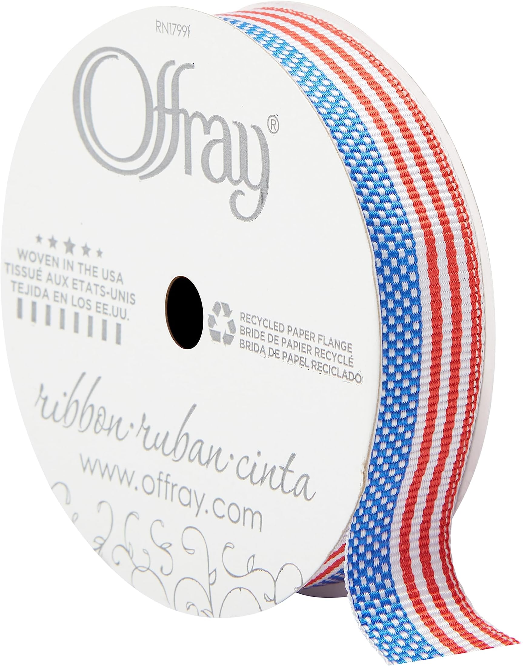 Amazon.com: Berwick Offray 151875 5/8" Wide Grosgrain Craft and ...