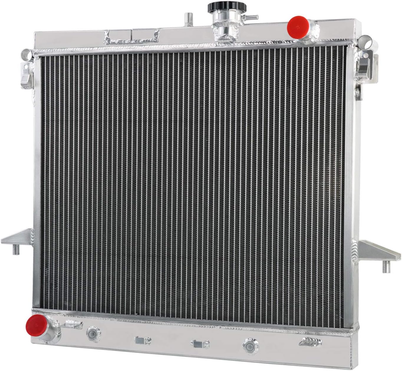 Amazon.com: ALLOYWORKS 2 Row All Aluminum Radiator Replacement for 2009 ...