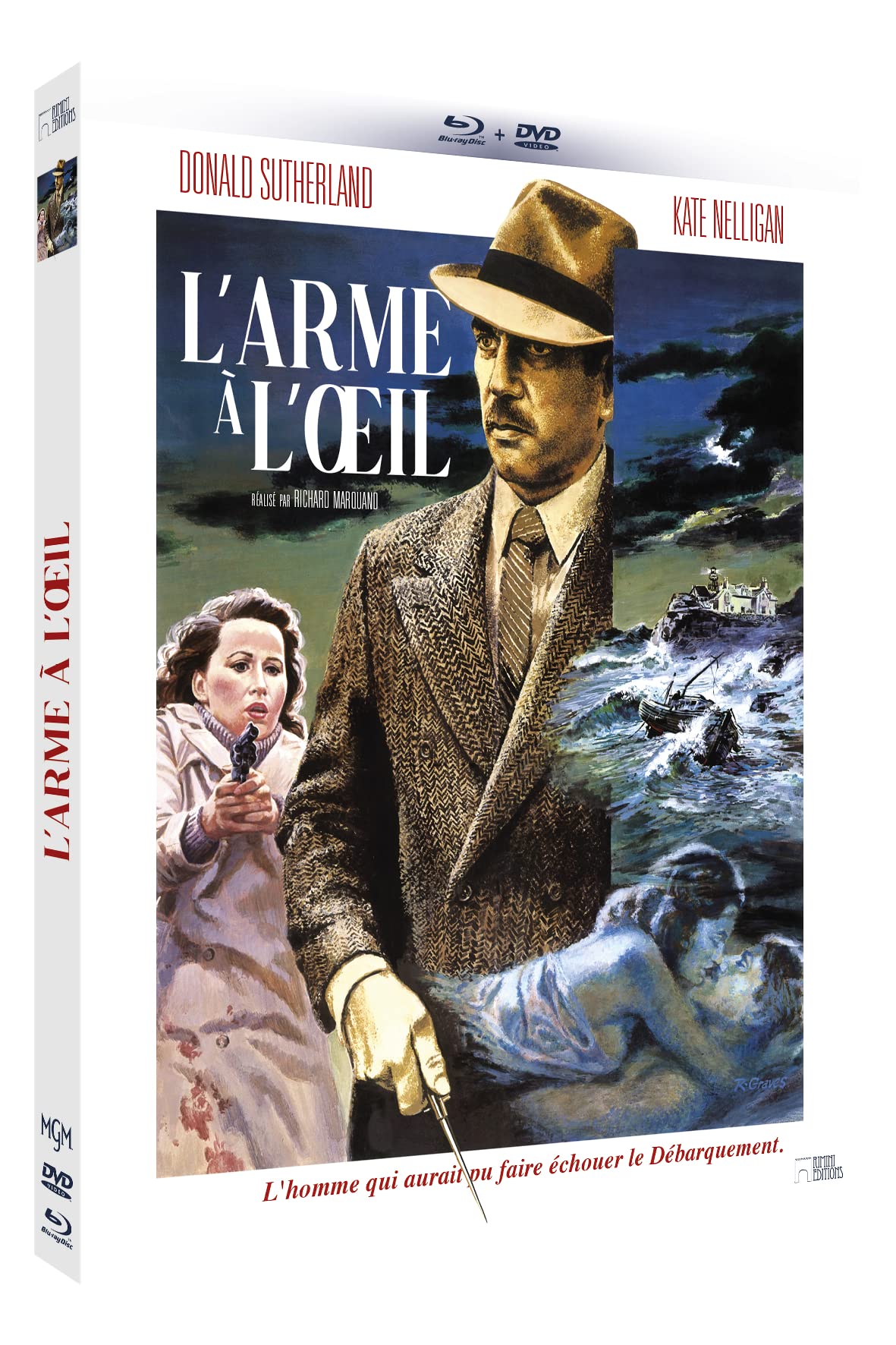 L'Arme à l'oeil [Combo Blu-Ray + DVD]: Amazon.fr: Donald Sutherland ...