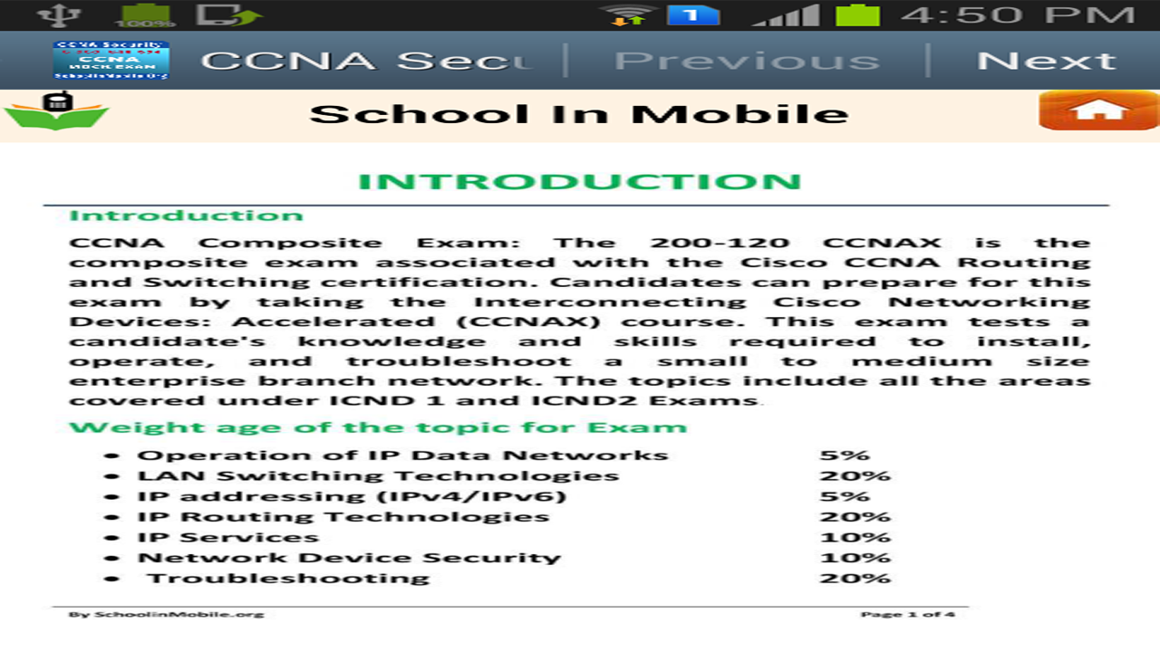 ccna 640 554 Mock-600+Qns - App on Amazon Appstore