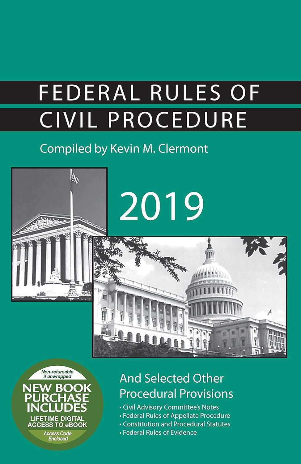 Amazon.com: Federal Rules of Civil Procedure and Selected Other Procedural Provisions (Selected ...