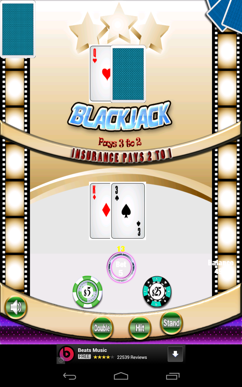 Blackjack 21 Free Picture Feature Strips - App on Amazon Appstore