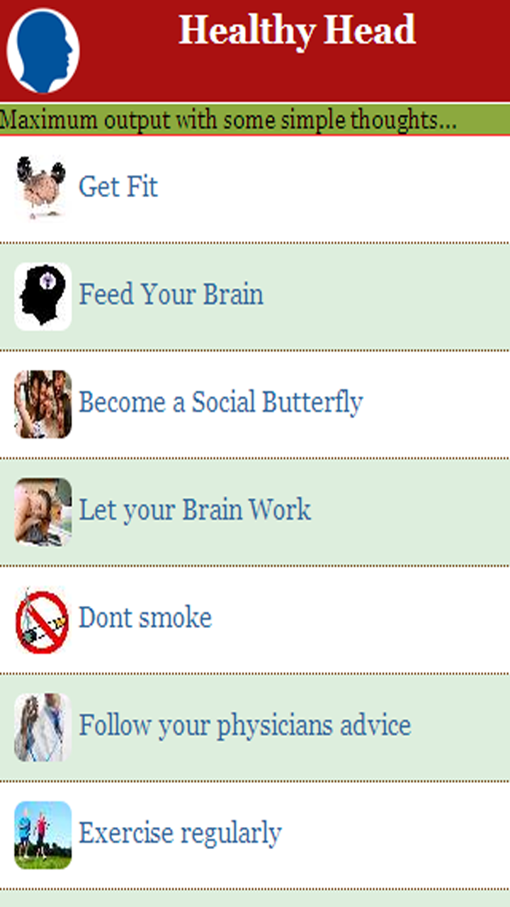 Healthy Head - App on Amazon Appstore