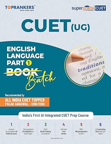 CUET English 2025 (3 sets of Books) by Supergrads | NTA CUET (UG ...