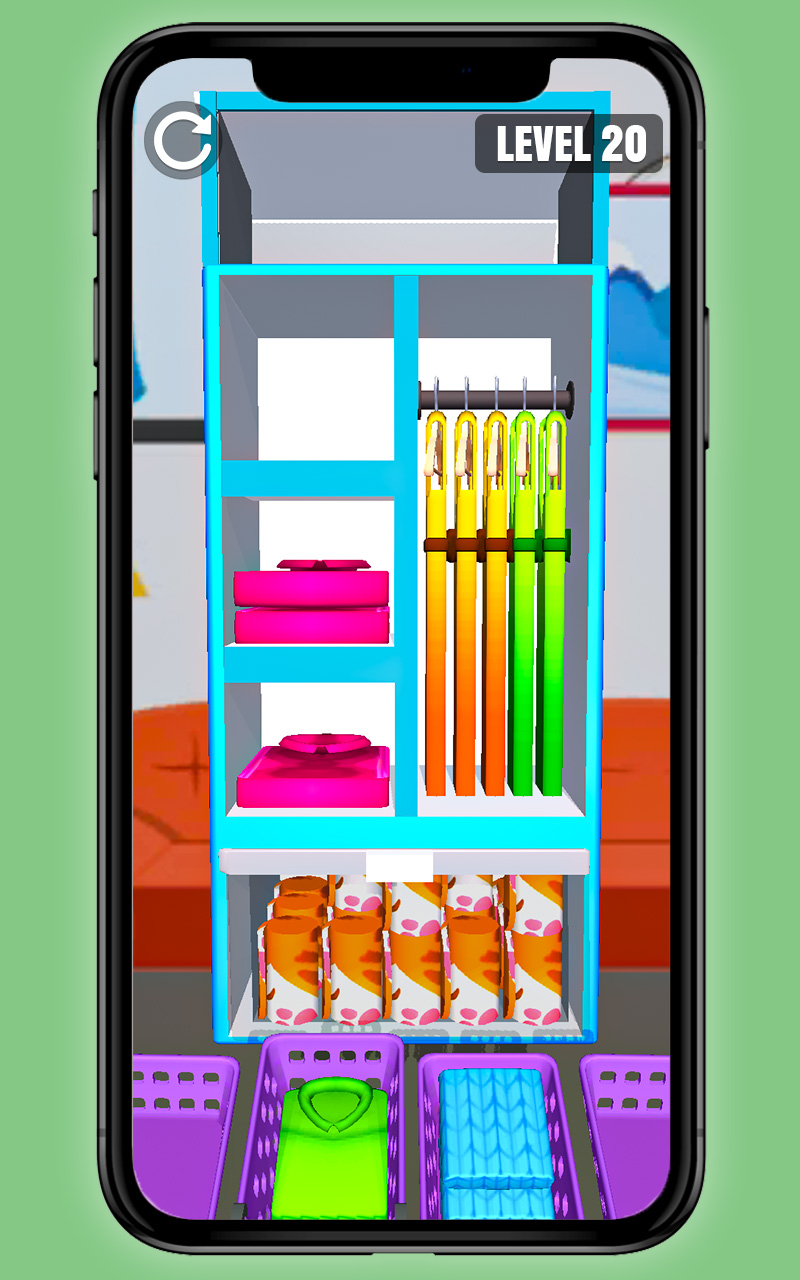 Closet Organizing ASMR Sort Puzzle: Clothes Restock Master Organizer ...