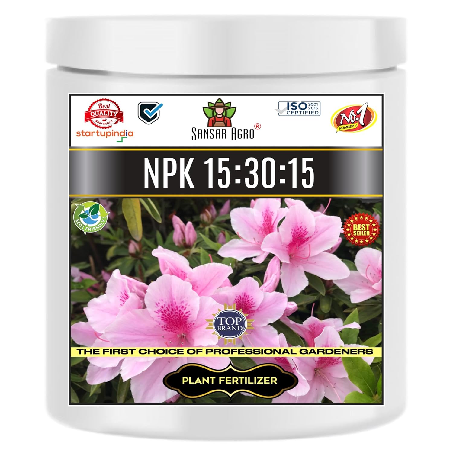 Sansar Agro® Organic NPK 15:30:15 Fertilizer for Plants (400 gm ...