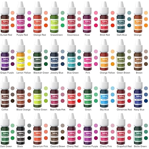 Snapklik.com : Food Coloring - 36 Color Concentrated Liquid Food ...