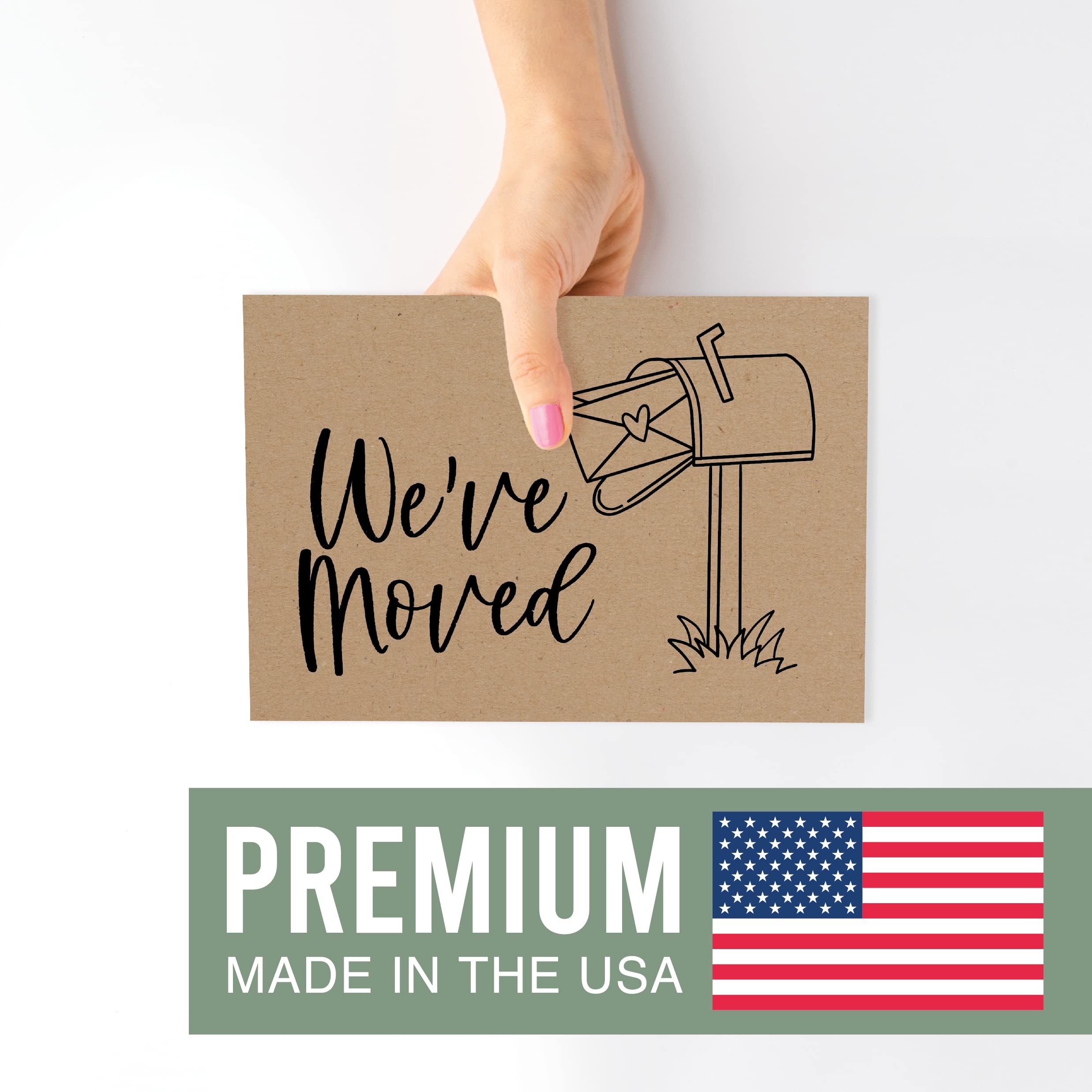 Were Moving Postcard Samples DIY Inexpensive Moving Announcements