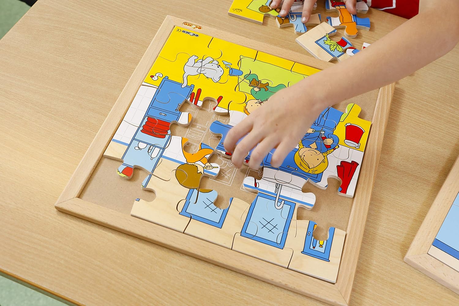 Hygiene puzzle – brushing teeth. – BigaMart