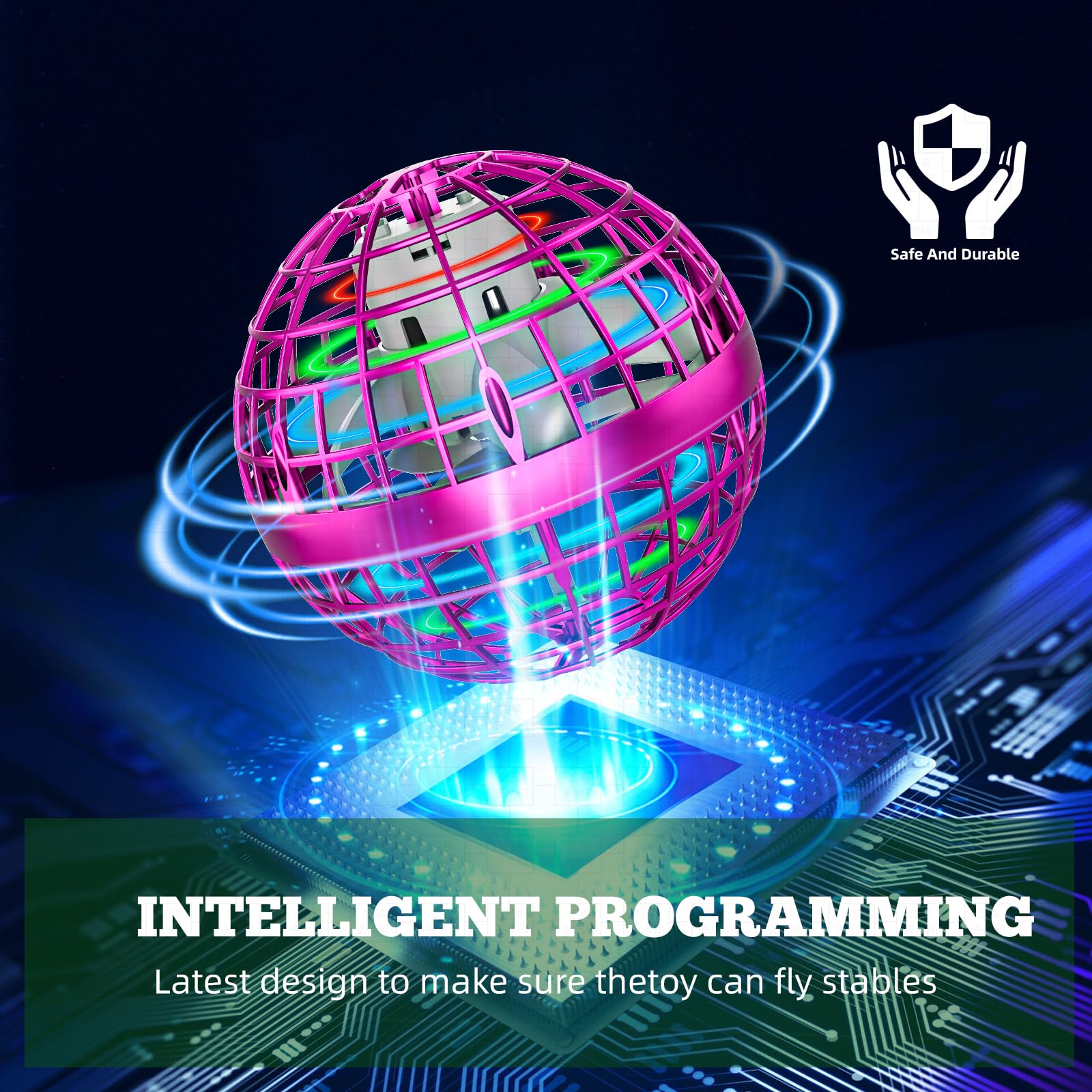 Flying Ball Toys，Hover B...B0DJSC6DT3 | Encarguelo.com.ve