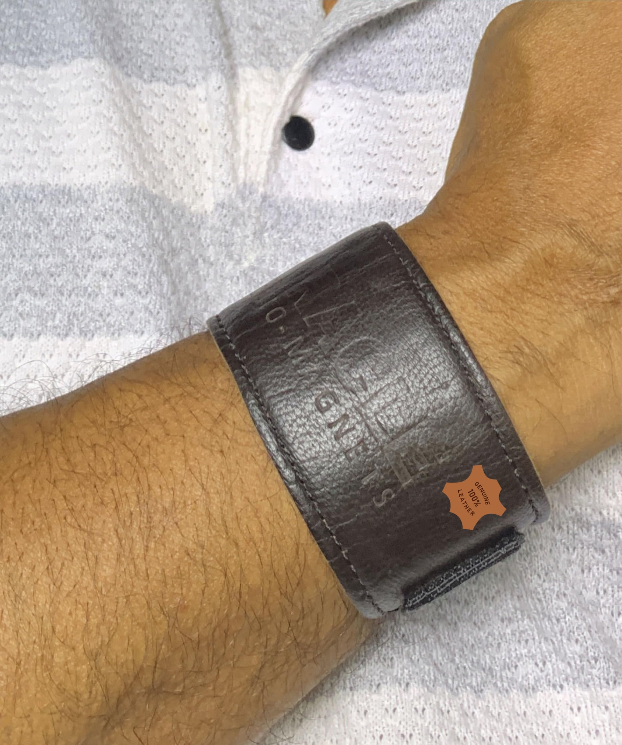 Buy Bio Magnetic Bracelet – Genuine 100% Leather and Neodymium Magnets ...