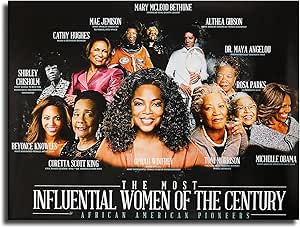 Amazon.com: YLXylx Famous African American Women Poster Print Black ...