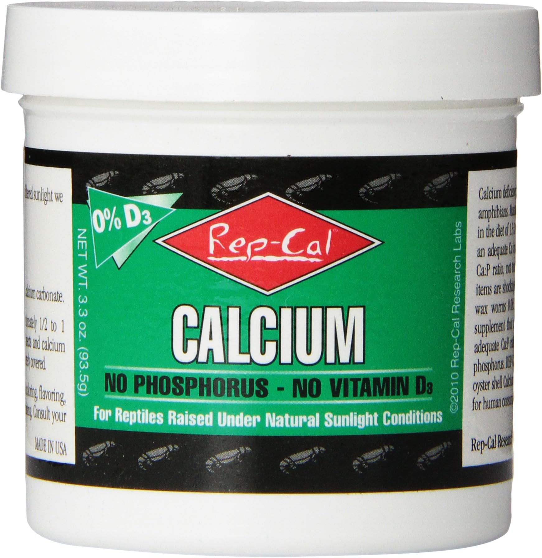 Amazon.com: Rep-Cal 52298 Phosphorous-Free Calcium Powder Reptile ...