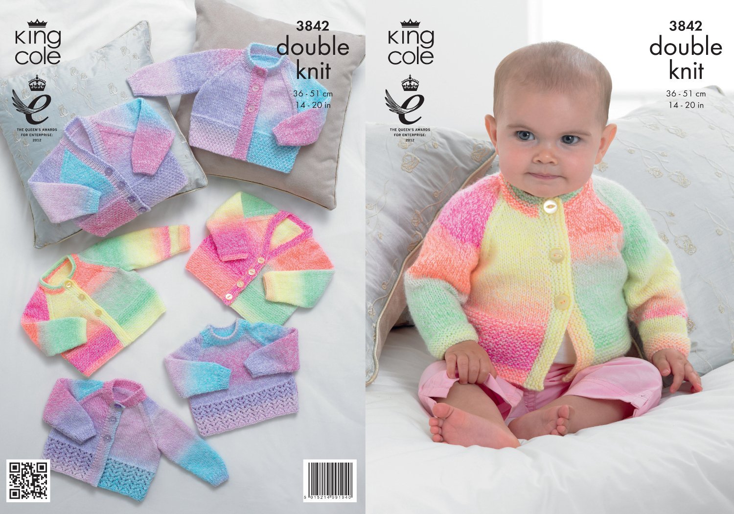 King Cole DK Pattern 3842 : Amazon.co.uk: Home & Kitchen