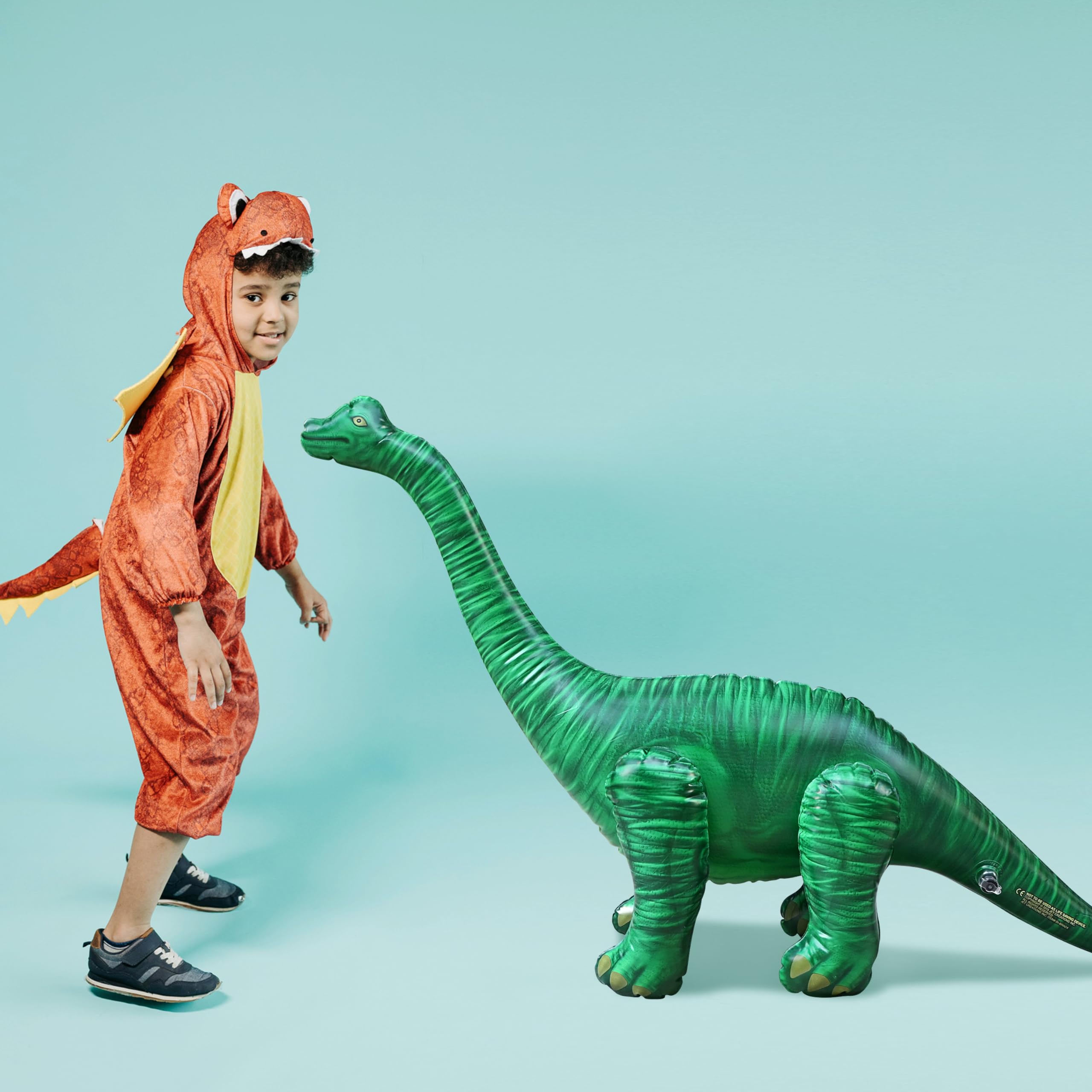 Snapklik.com : Jet Creations Inflatable Brachiosaurus Dinosaur Toy