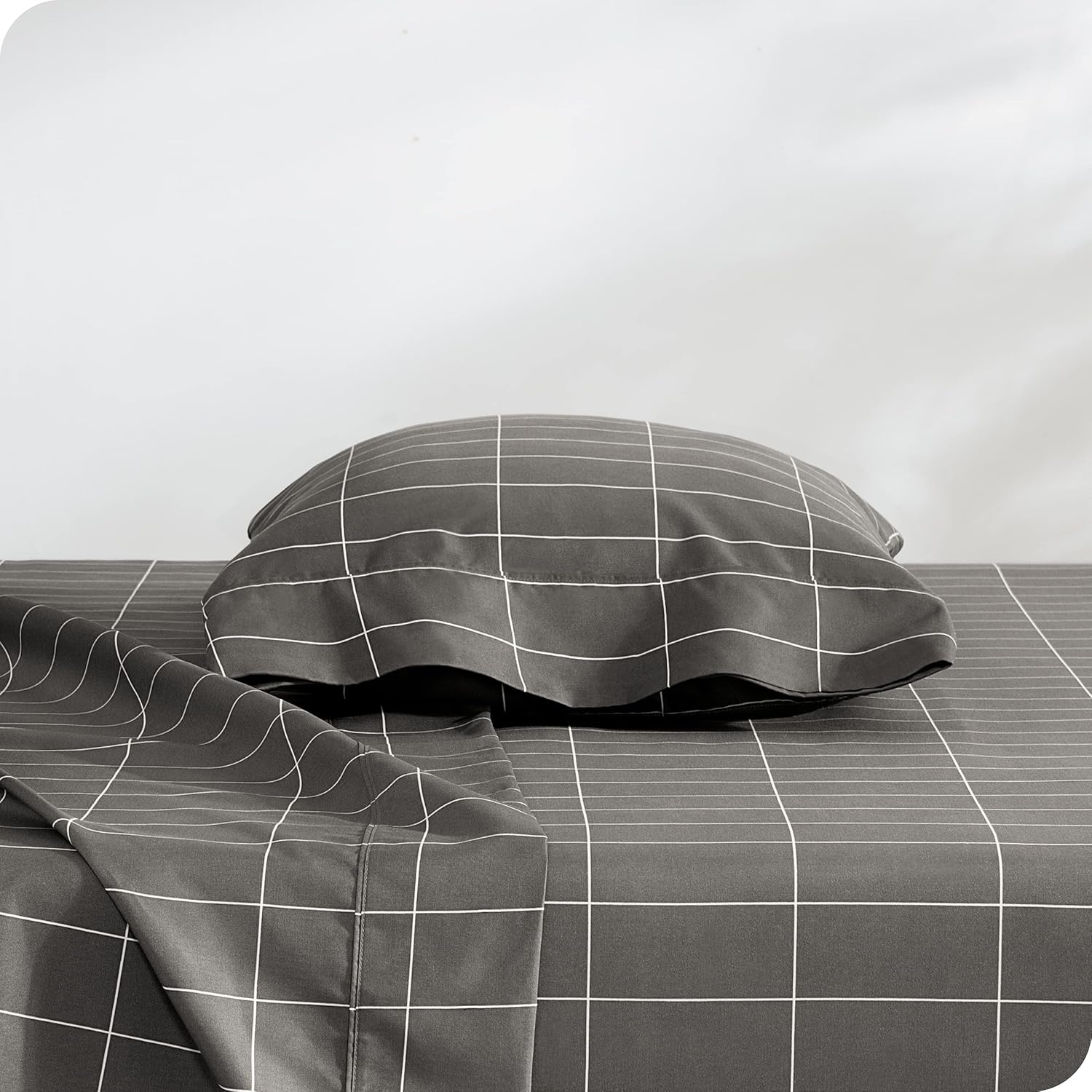 Amazon.com: Bare Home Comforter Set with Microfiber Sheet Set Bundle ...