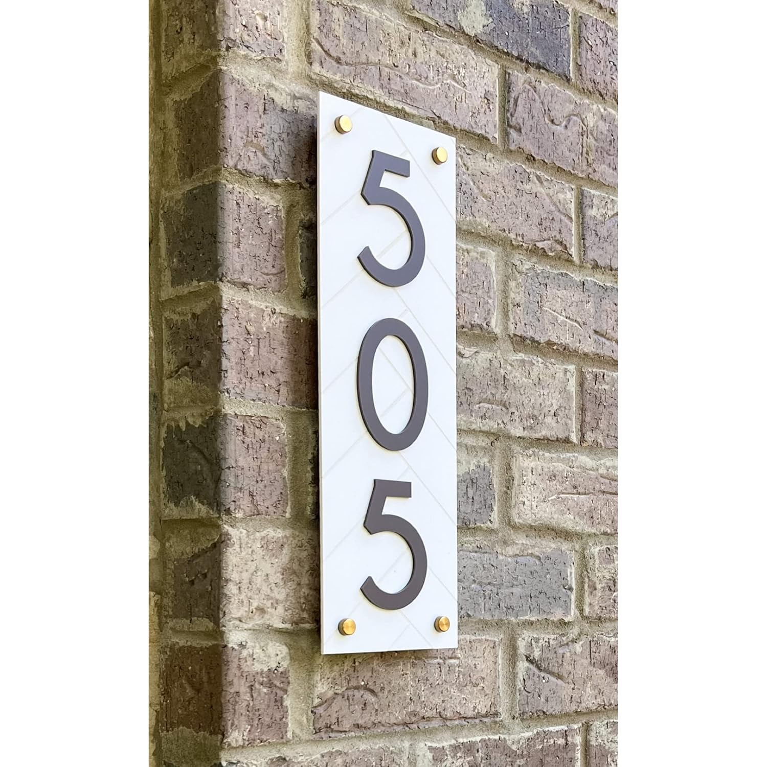Amazon.com: Address Sign, House Number Sign, Vertical or Horizontal ...