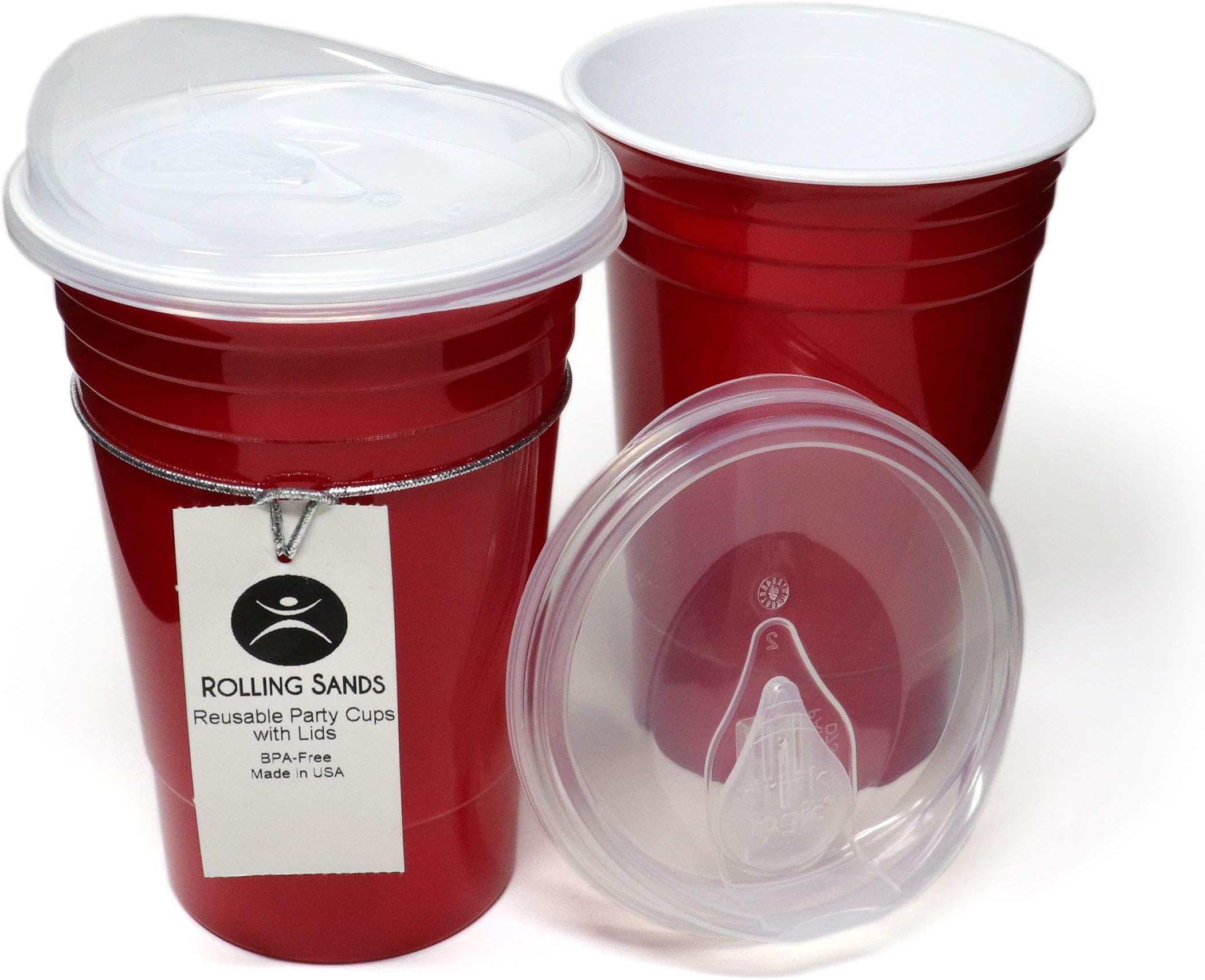 Amazon.com: Reusable Blue Melamine Cups / Glasses, 4.75 Inch Melamine ...