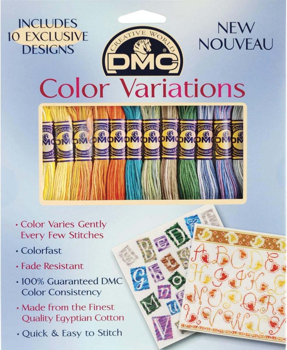 Amazon.com: DMC Color Variations Floss Pack #3 : Arts, Crafts & Sewing