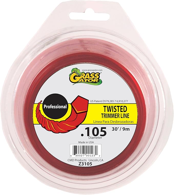 Amazon.com : Grass Gator Z3105 Zip Line Pro 30-Feet Loop Trimmer Line ...