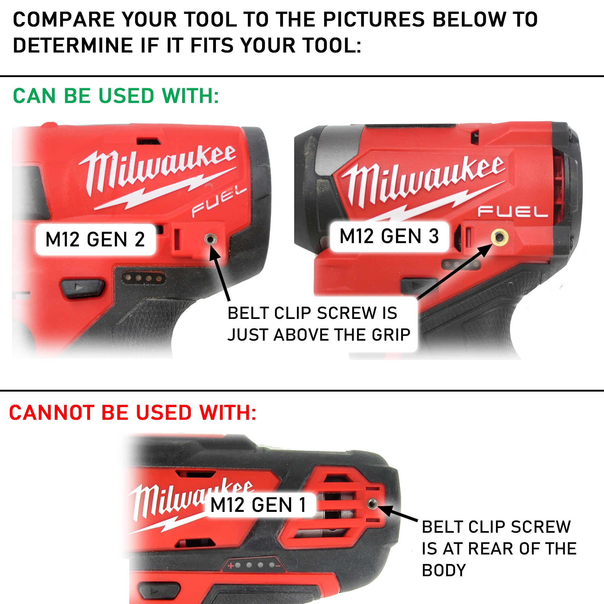 Snapklik.com : Halberd Standard Bit Holder For M12 Gen 2 And Gen 3 ...