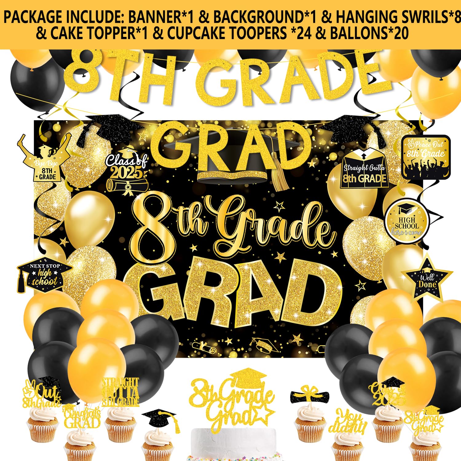Eighth Grade Party Decorations
