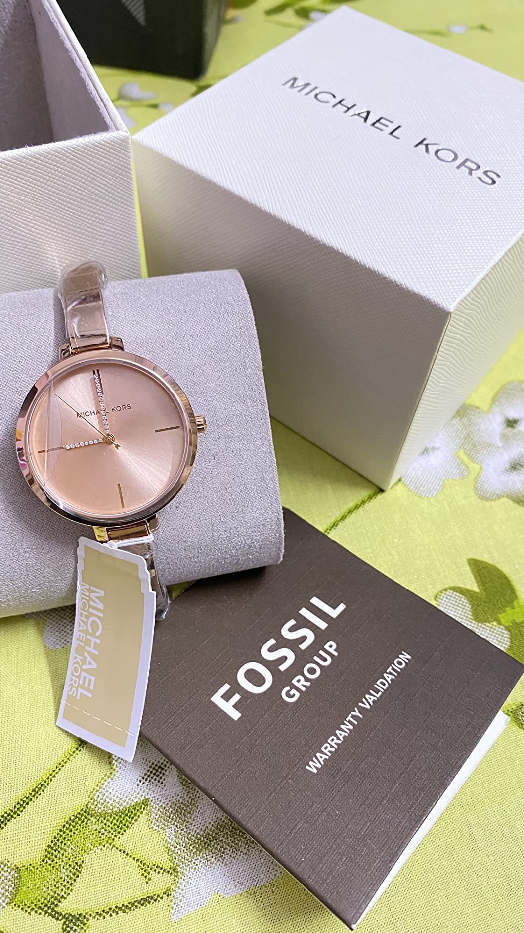 Michael Kors Analog Rose Gold Dial Women's Watch-MK3735 : Amazon.in ...