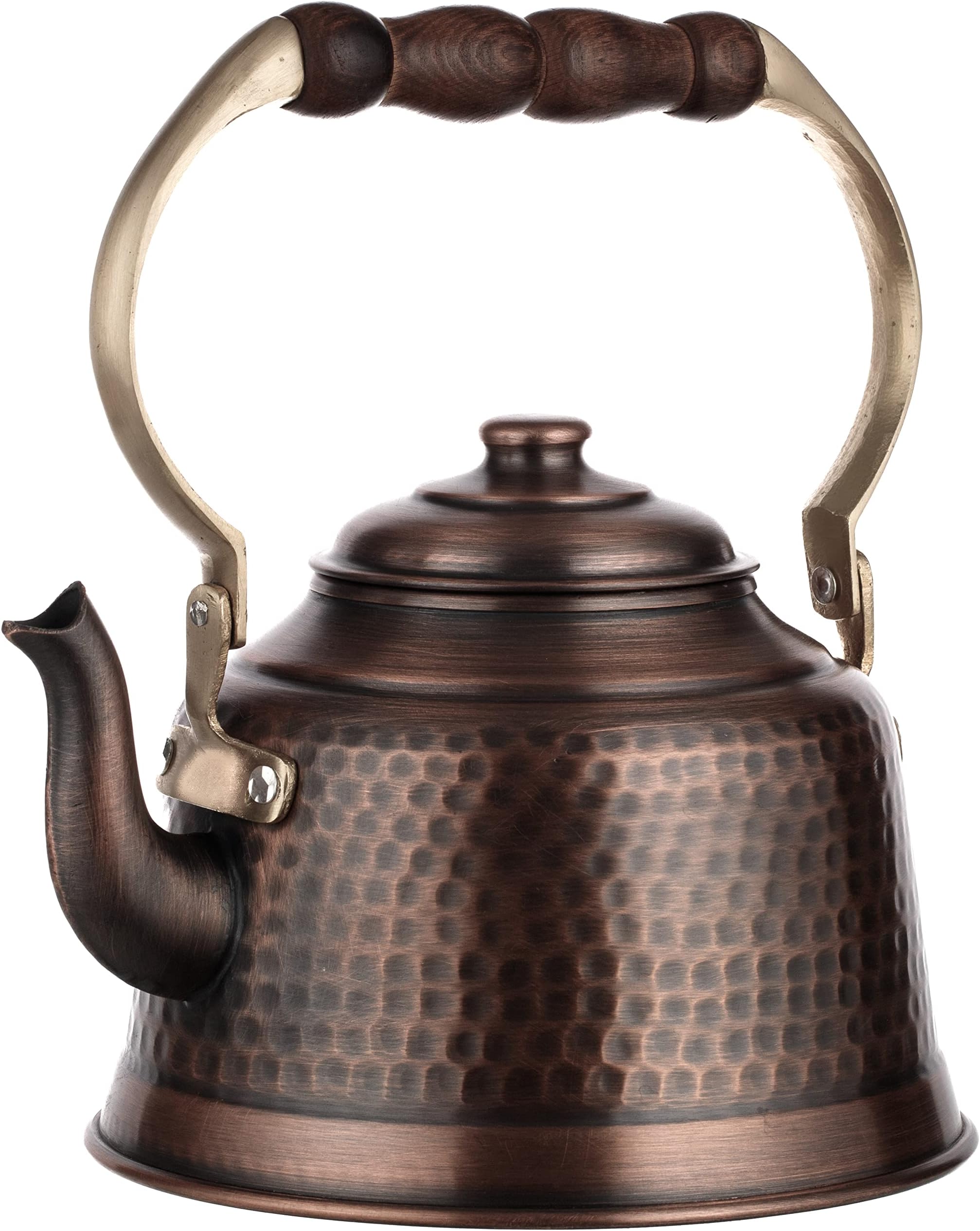 Amazon.com: Copper Teapot, Copper Kettle, Copper Tea Kettle 1,3 Liters ...