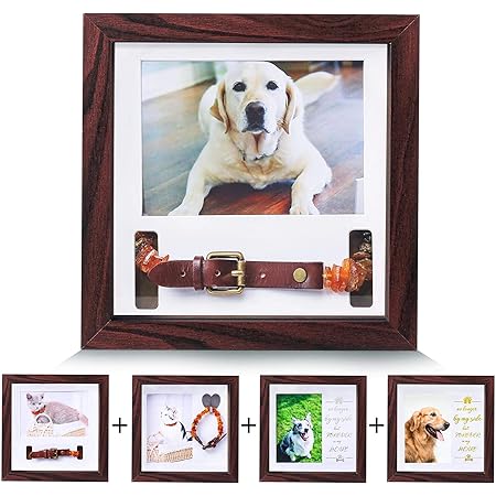 Amazon.com: KCRasan Dog Memorial Picture Frame - Pet Memorial Picture ...