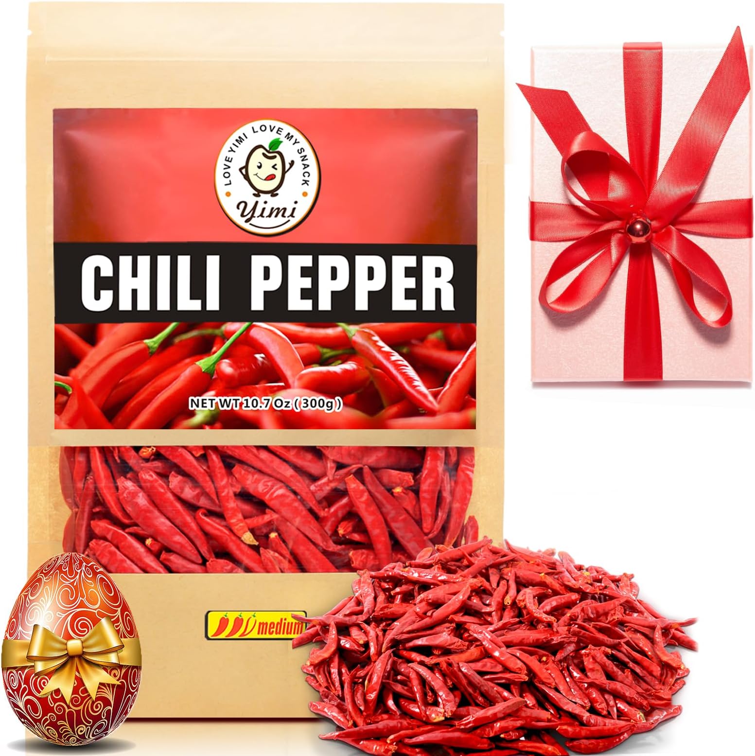 Amazon.com : Japanese Red Dried Chile Pepper Chile Japones 2oz ...