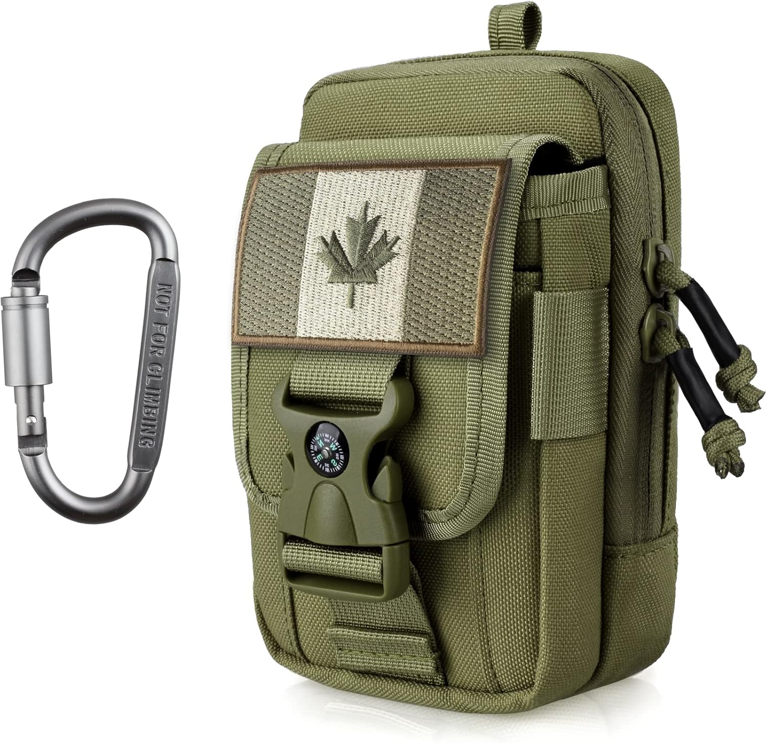 WYNEX Tactical Compass Phone Pouch, Large Molle Smartphone Holster Case ...