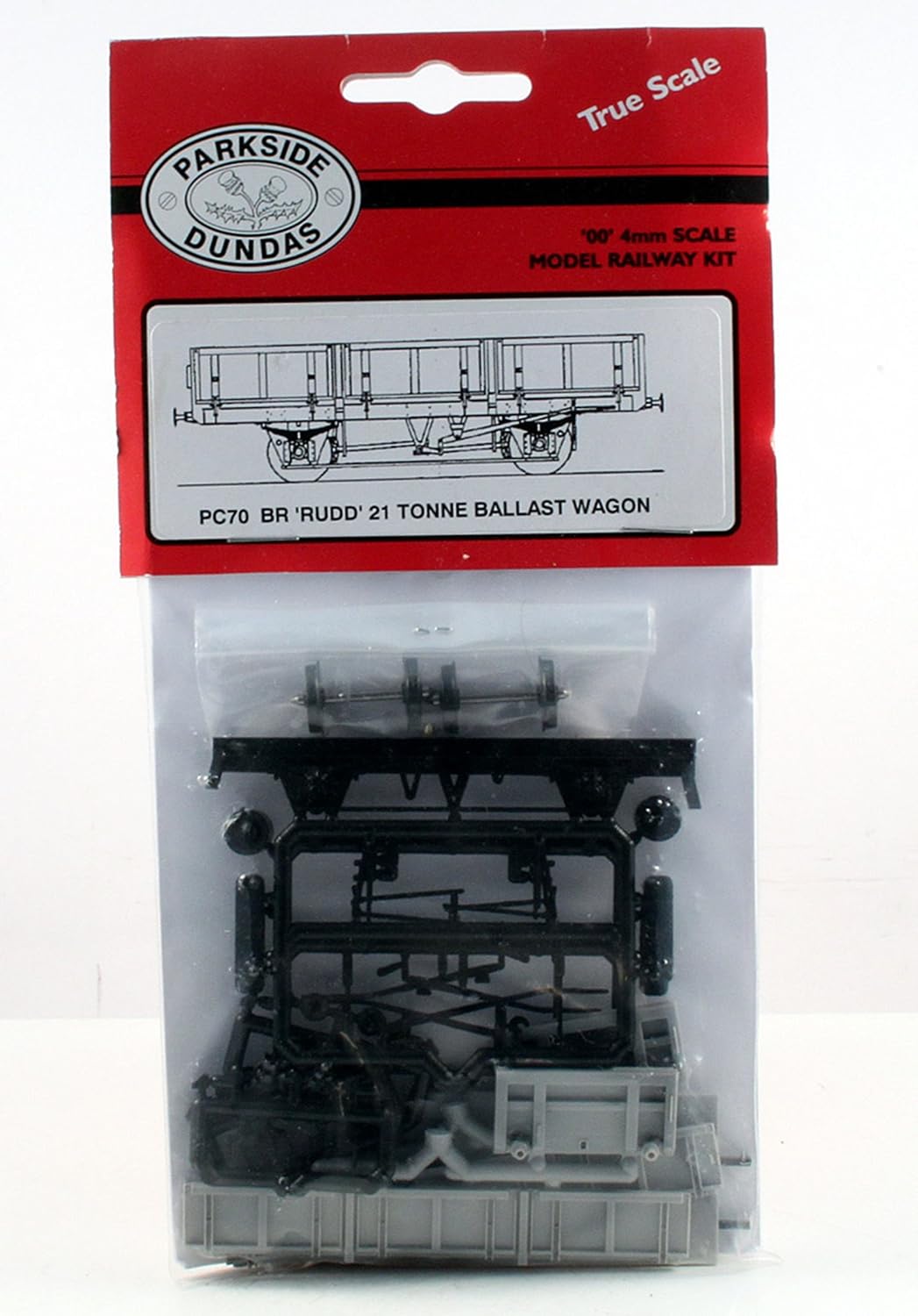 Parkside Dundas PC70 BR 21t Rudd Ballast Wagon : Amazon.co.uk: Toys & Games