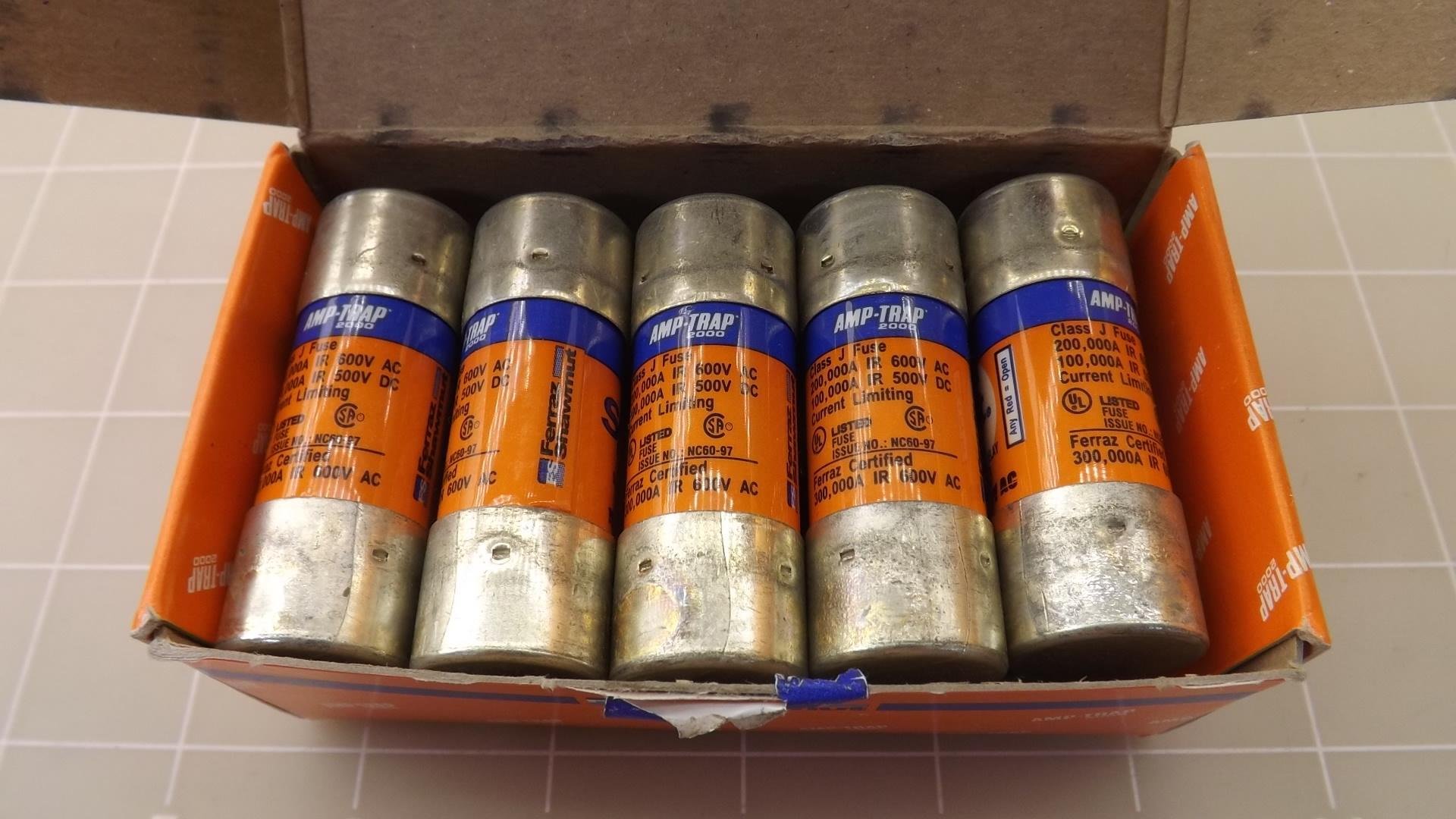 Lot of 10 Ferraz Shawmut, Amp Trap AJT10 Fuses T24316: Industrial ...
