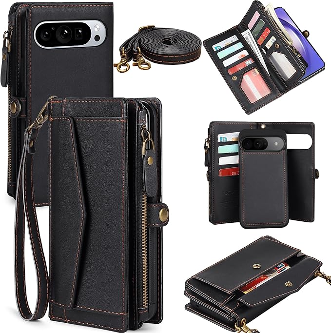 Amazon.com: DKDKSIP for Google Pixel 9 Pro XL Wallet Case for Women ...