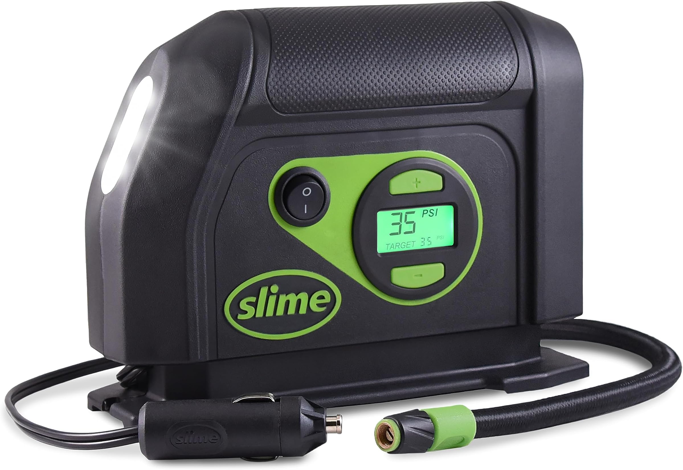 Amazon.com: Slime 40082 Tire Inflator, Garage Pro Power, Inflation ...