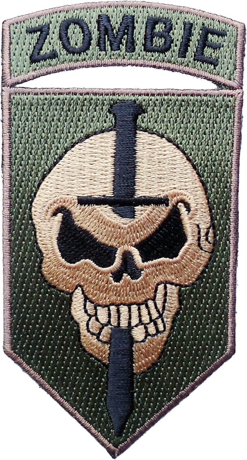 Amazon.com: Zombie Slayer Embroidered Iron on Sew on Patch