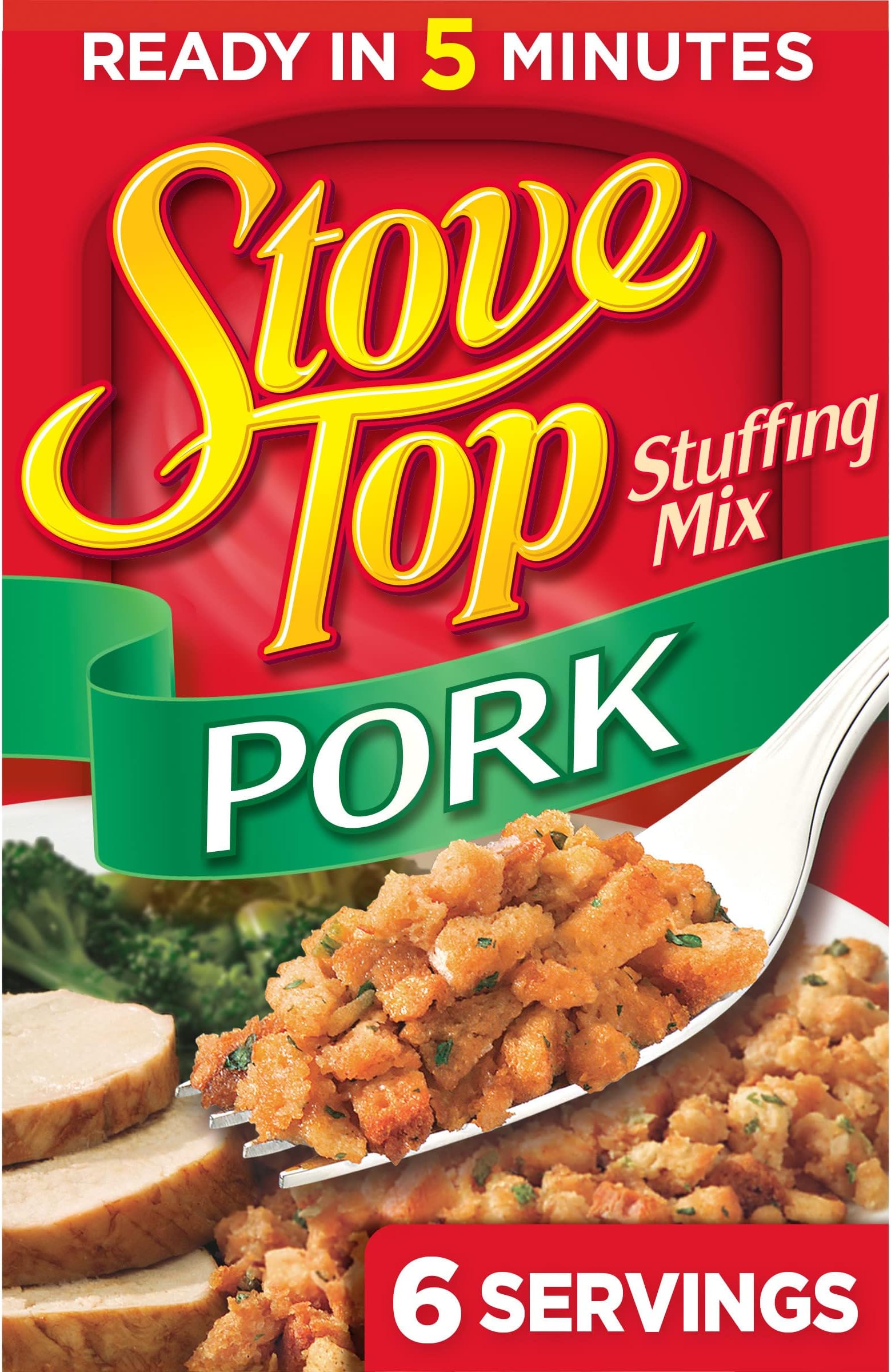 Amazon.com : Stove Top Turkey Stuffing Mix (6 oz Box) : Grocery ...