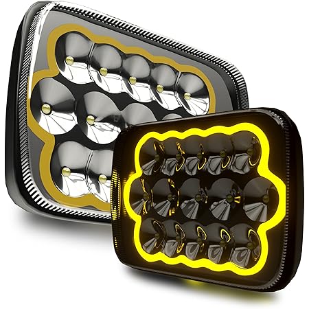 Amazon.com: KASLIGHT H6054 Led Headlights, Pair 5x7 Led Headlights 7x6 ...