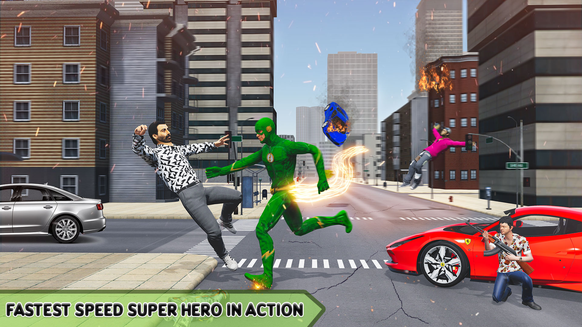 Super Speed Rescue Survival: Flying Hero Games - App on Amazon Appstore