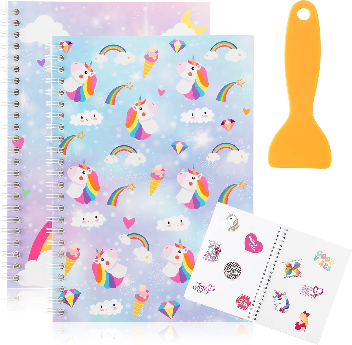 BXawi 2Pcs Magic Horse Sticker Book Collecting Album with a Plastic ...