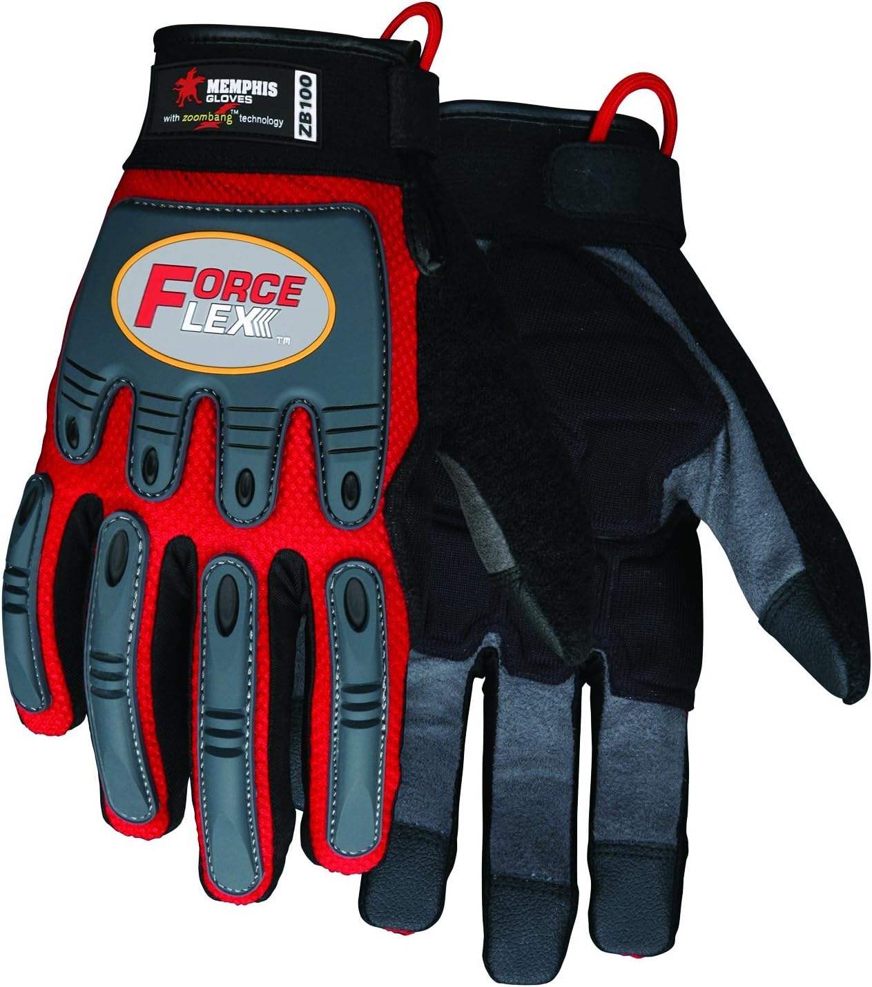 MCR Safety ZB100XXL ForceFlex Clarino Synthetic Leather Anti-Impact ...
