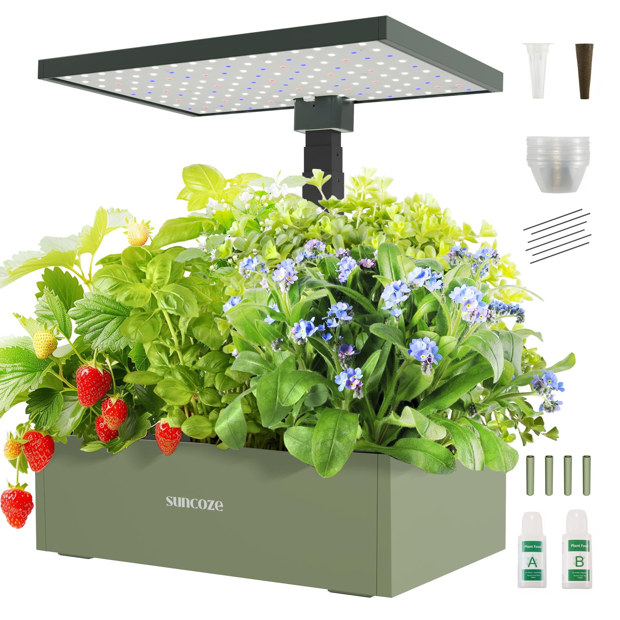 Snapklik.com : SUNCOZE Hydroponics Growing System Kit, 20 Pods Indoor ...