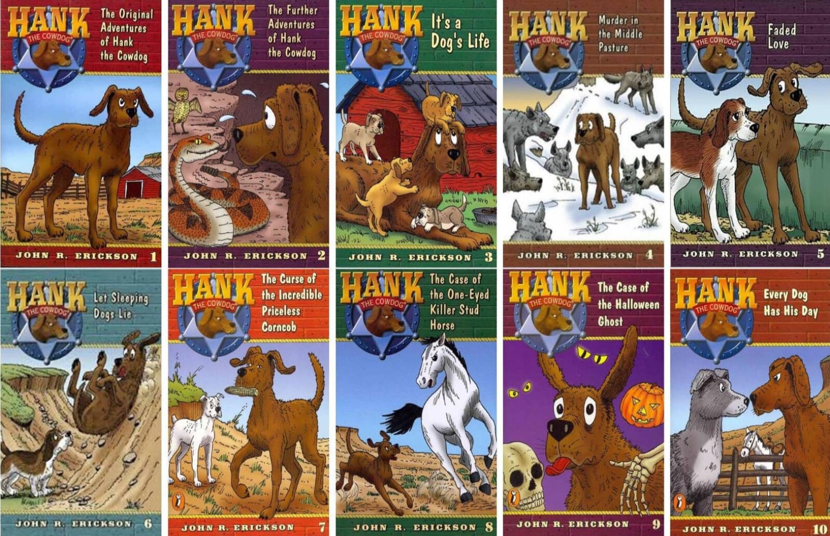 Hank the Cowdog Set: John R. Erickson: Amazon.com: Books