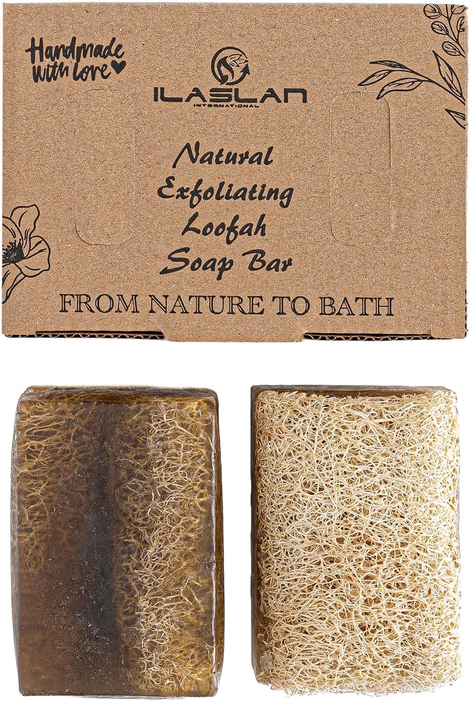Amazon.com: Donkey Milk Soap | Natural Exfoliating Loofah Soap Bar ...