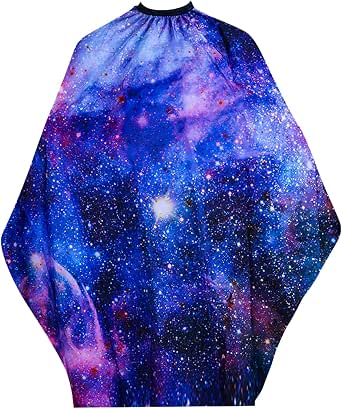 Amazon.com: Beautiful Galaxy Waterproof Haircut Cape for Adults & Kids ...