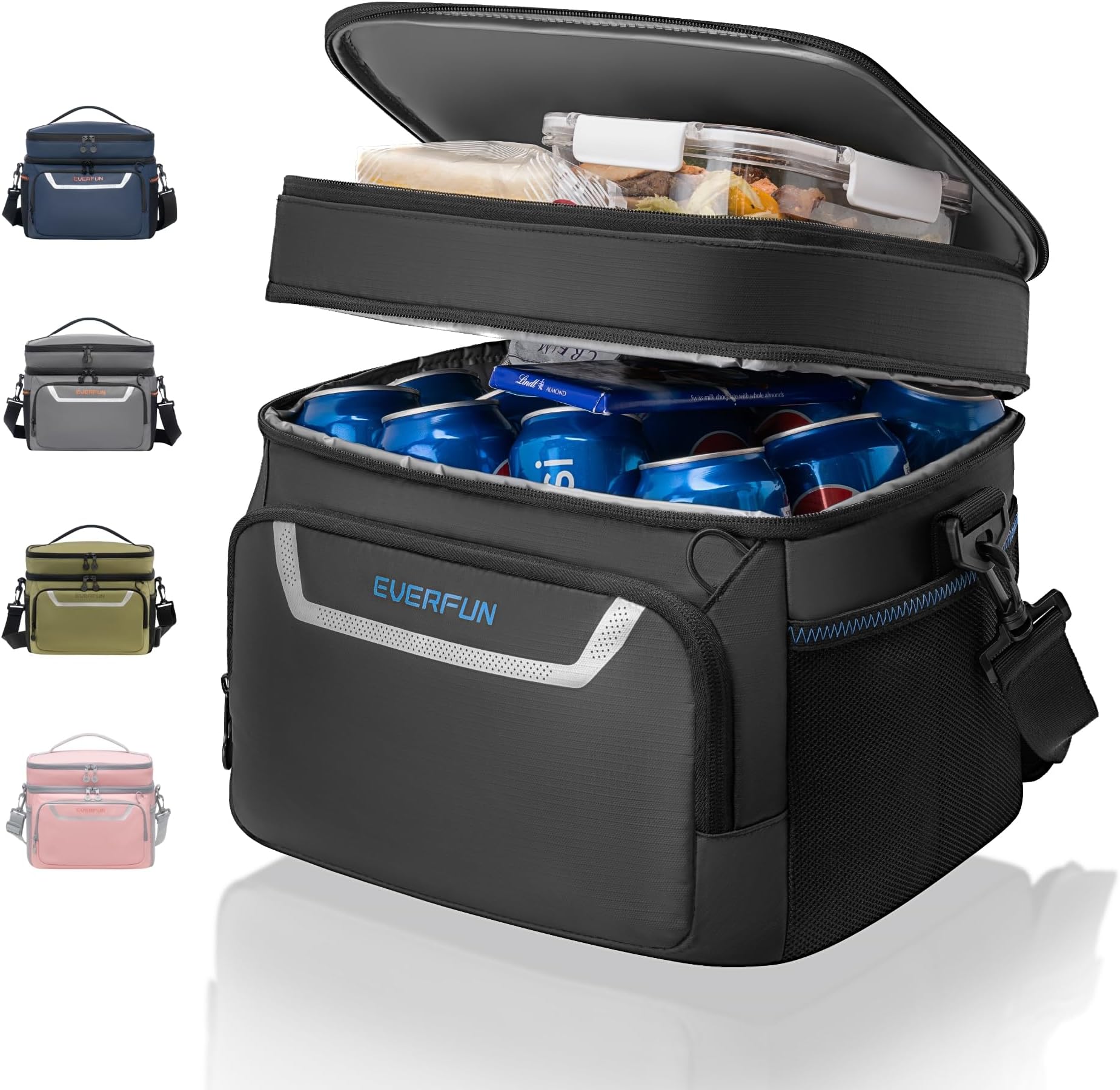 Amazon.com: Ozark Trail 6 Can Cooler with Expandable Top - Red
