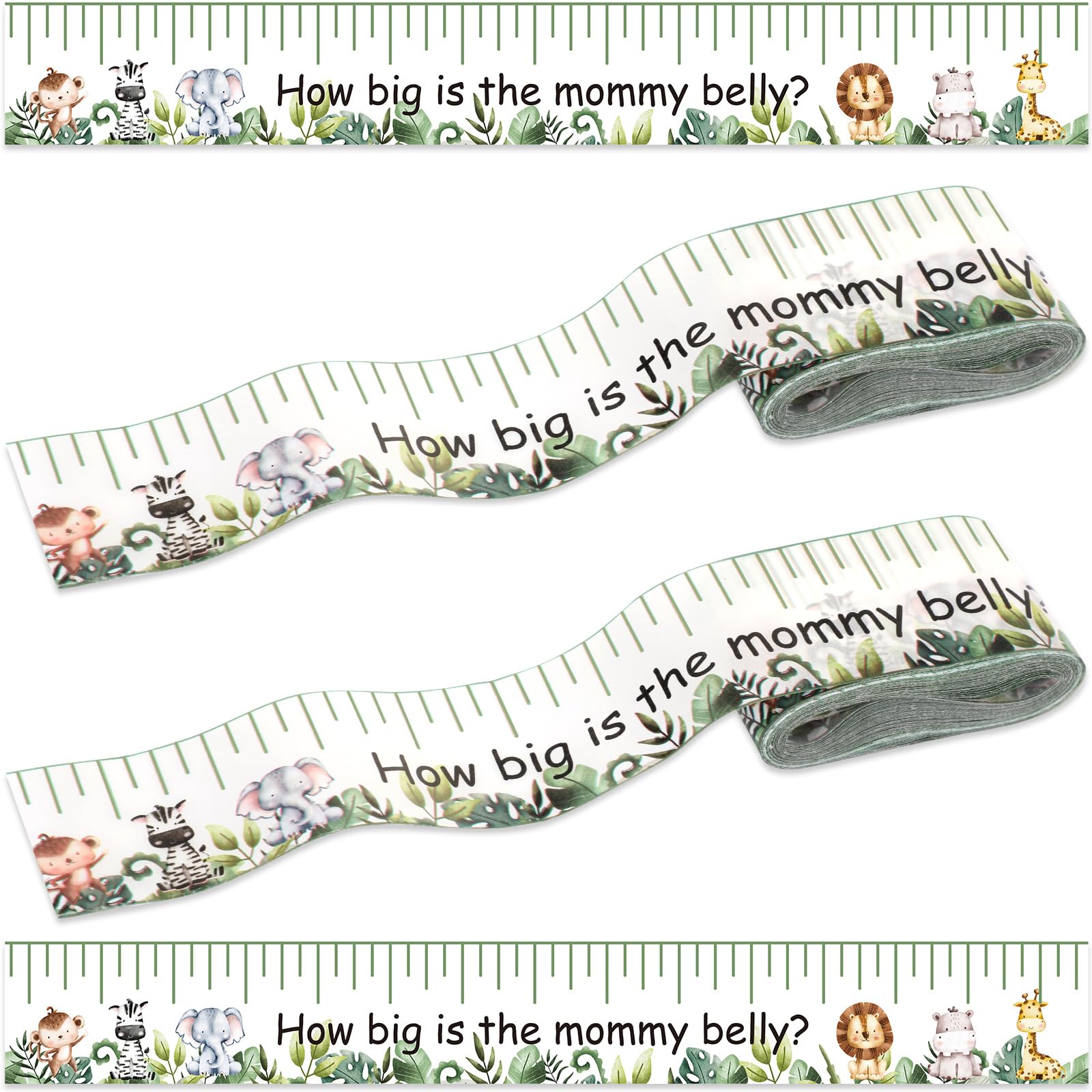 Snapklik.com : Coume 2 Rolls Baby Shower Measuring Tape 2 Inch X 150 ...