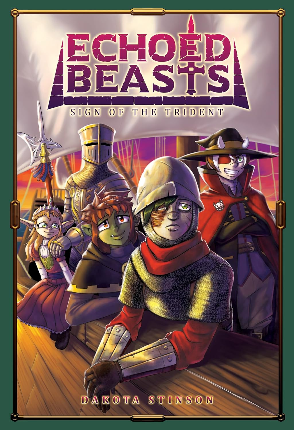 Amazon.com: Echoed Beasts: Sign of The Trident eBook : Stinson, Dakota: Kindle Store