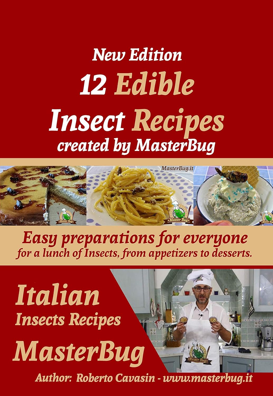Amazon.com: 12 Edible Insect Recipes created by MasterBug: Easy ...